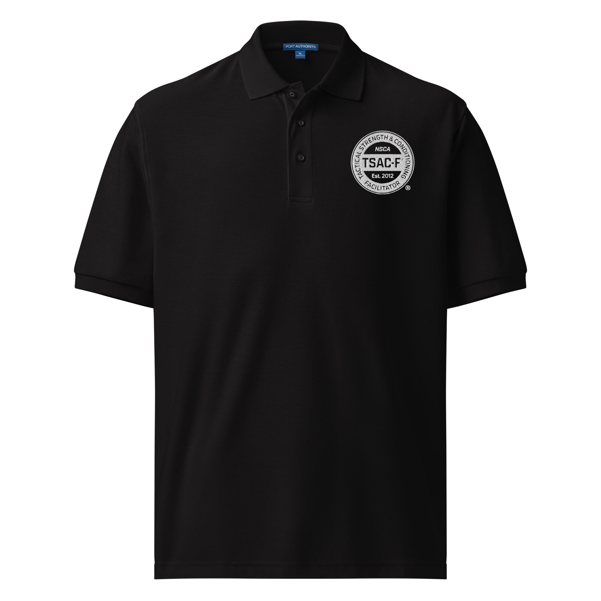 TSAC-F Men's Embroidered Premium Polo Certified
