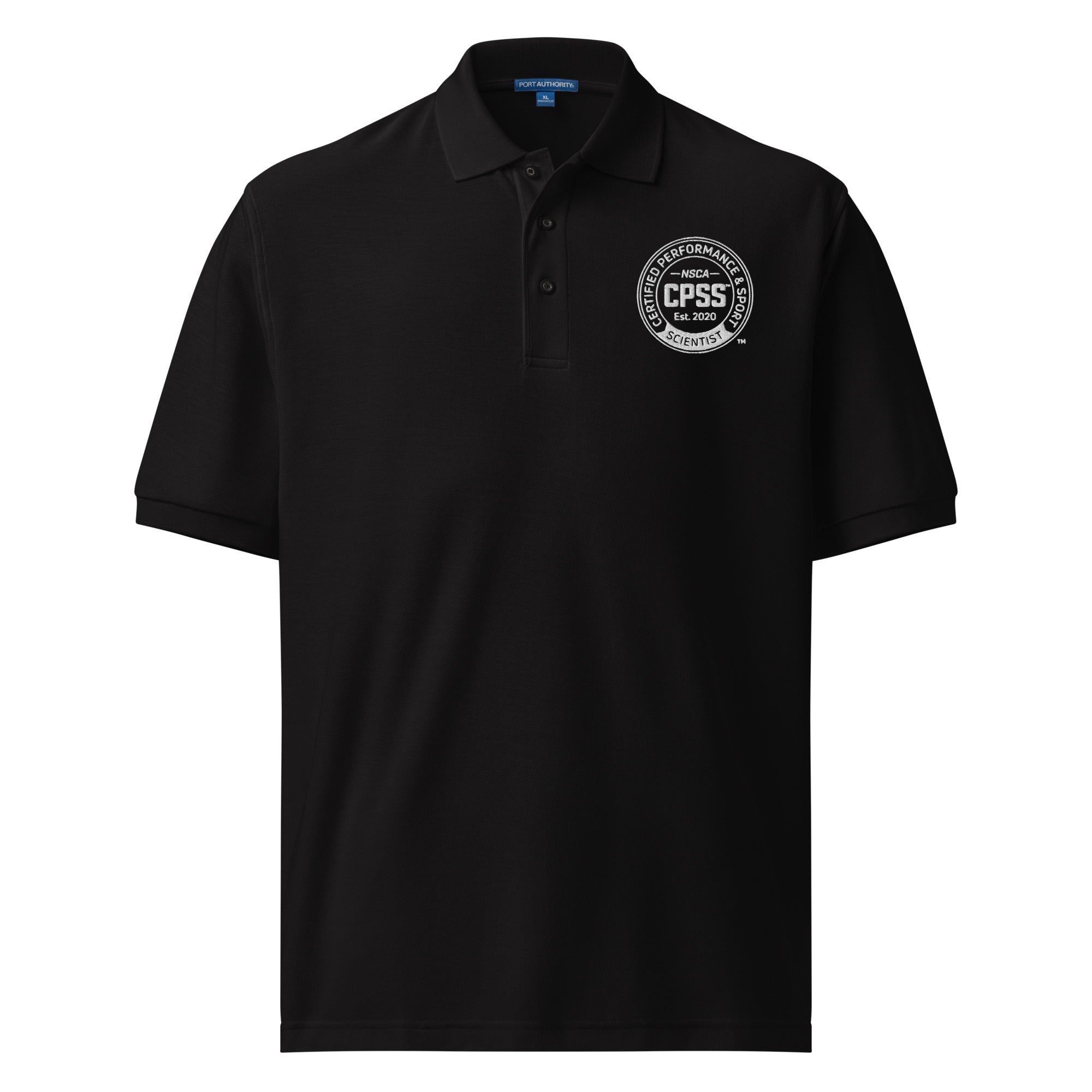 CPSS Men's Premium Embroidered Polo Certified